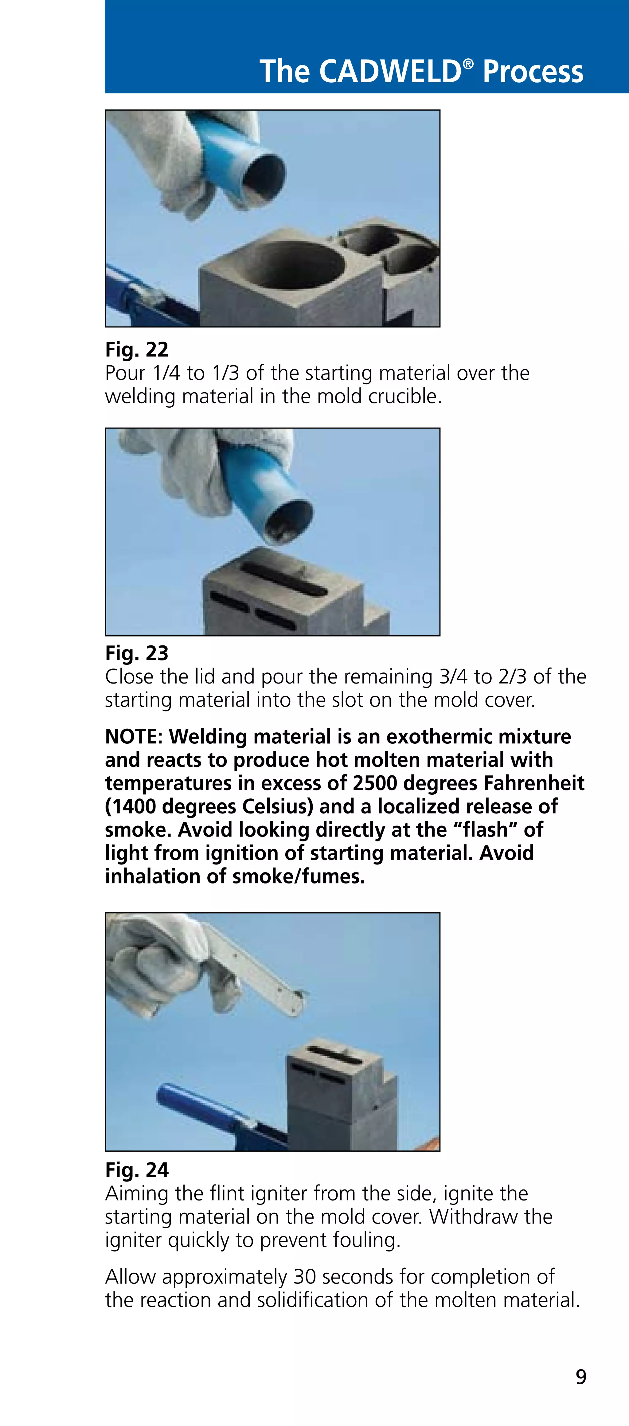 Cadweld exothermic welding_manual | PDF
