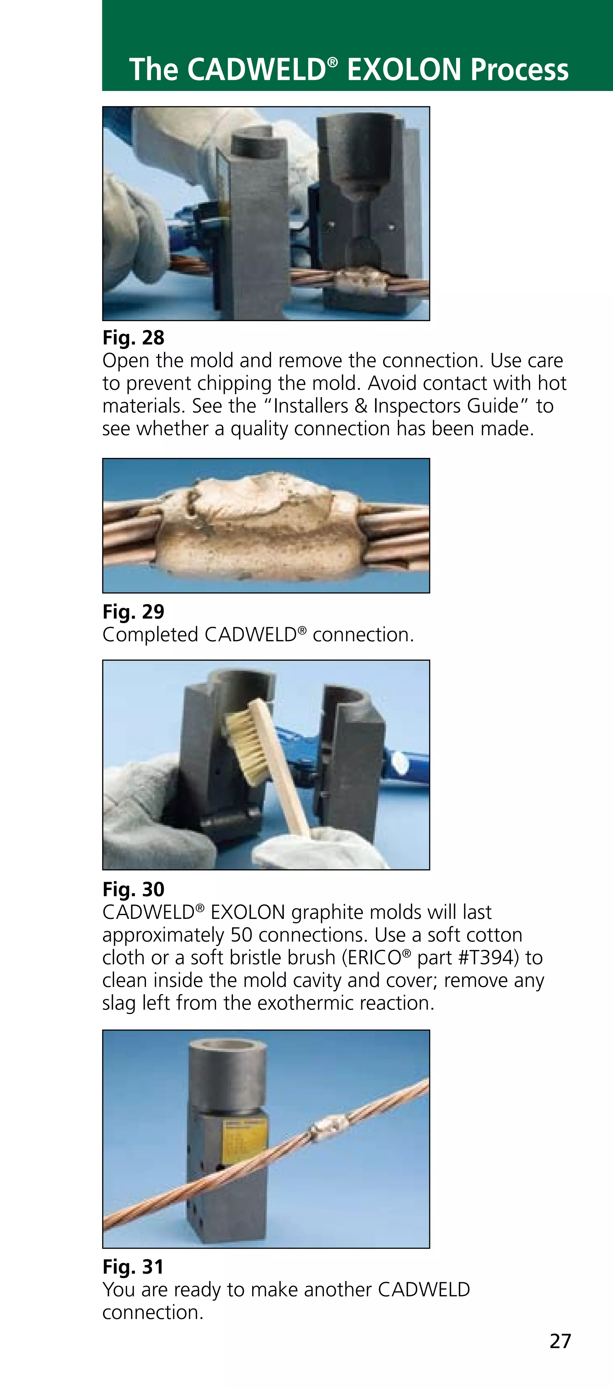 Cadweld exothermic welding_manual | PDF