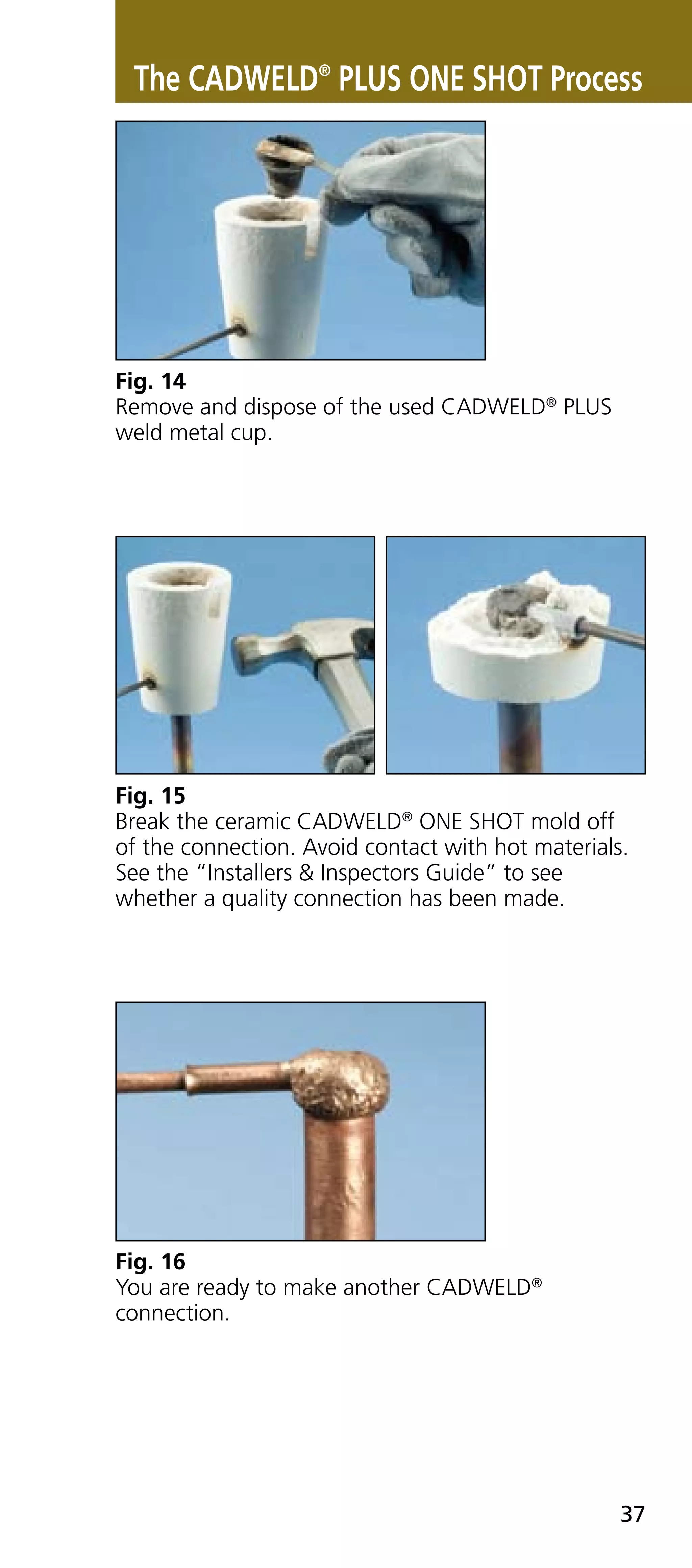 Cadweld exothermic welding_manual | PDF