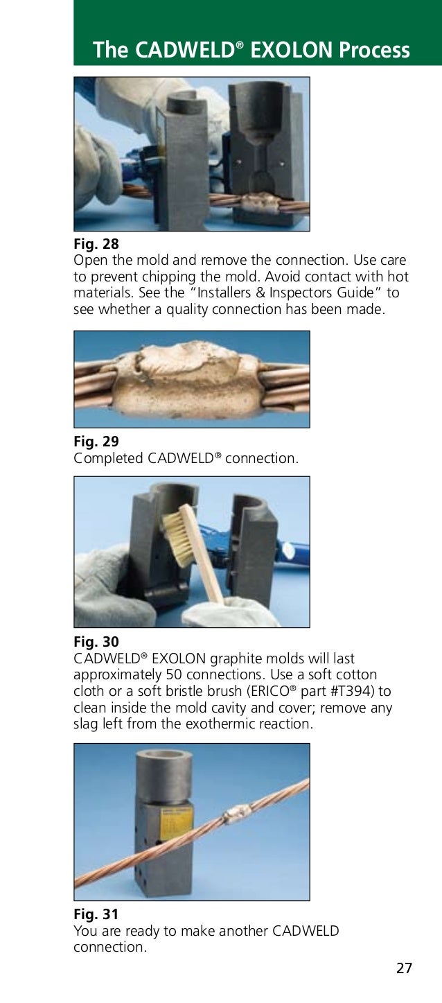 Cadweld exothermic welding_manual