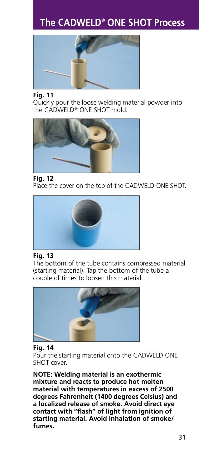 Cadweld exothermic welding_manual