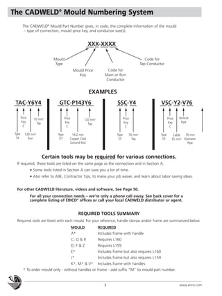 Cadweld welded electrical conections | PDF