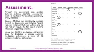 CAD WITH LEG CELLULITIS SOAP FORMAT CASE PRESENTATION | PPTX