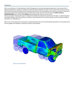 An Advanced learning FEA, CAE - Ansys, Inventor CAM | PDF