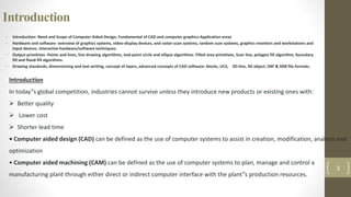 Computer Aided Engineering - Introduction | PPTX