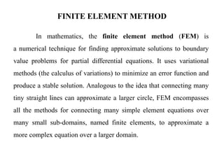 COMPUTER AIDED ENGINEERING - INTRODUCTION | PPTX