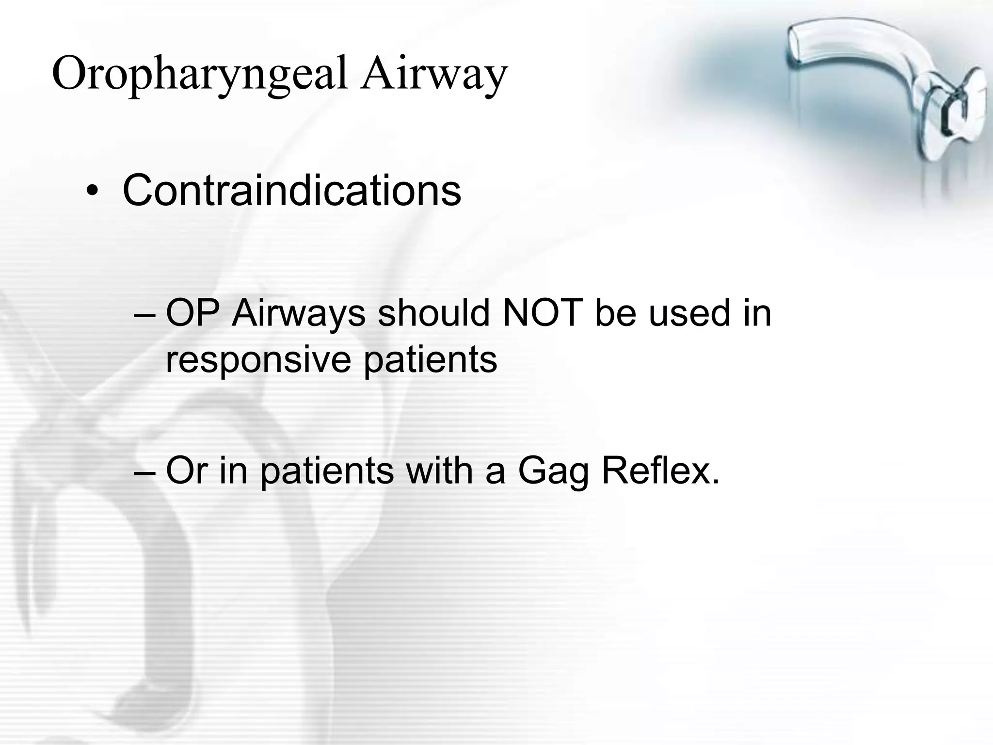 Oral Airway Presentation | PPTX