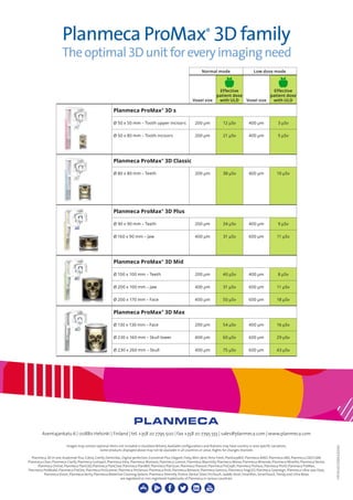 uld_bro_en_low- Ultra Low dose protocol | PDF