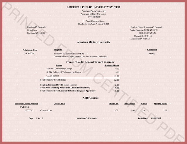 7624979_OfficialeTranscript | PPT