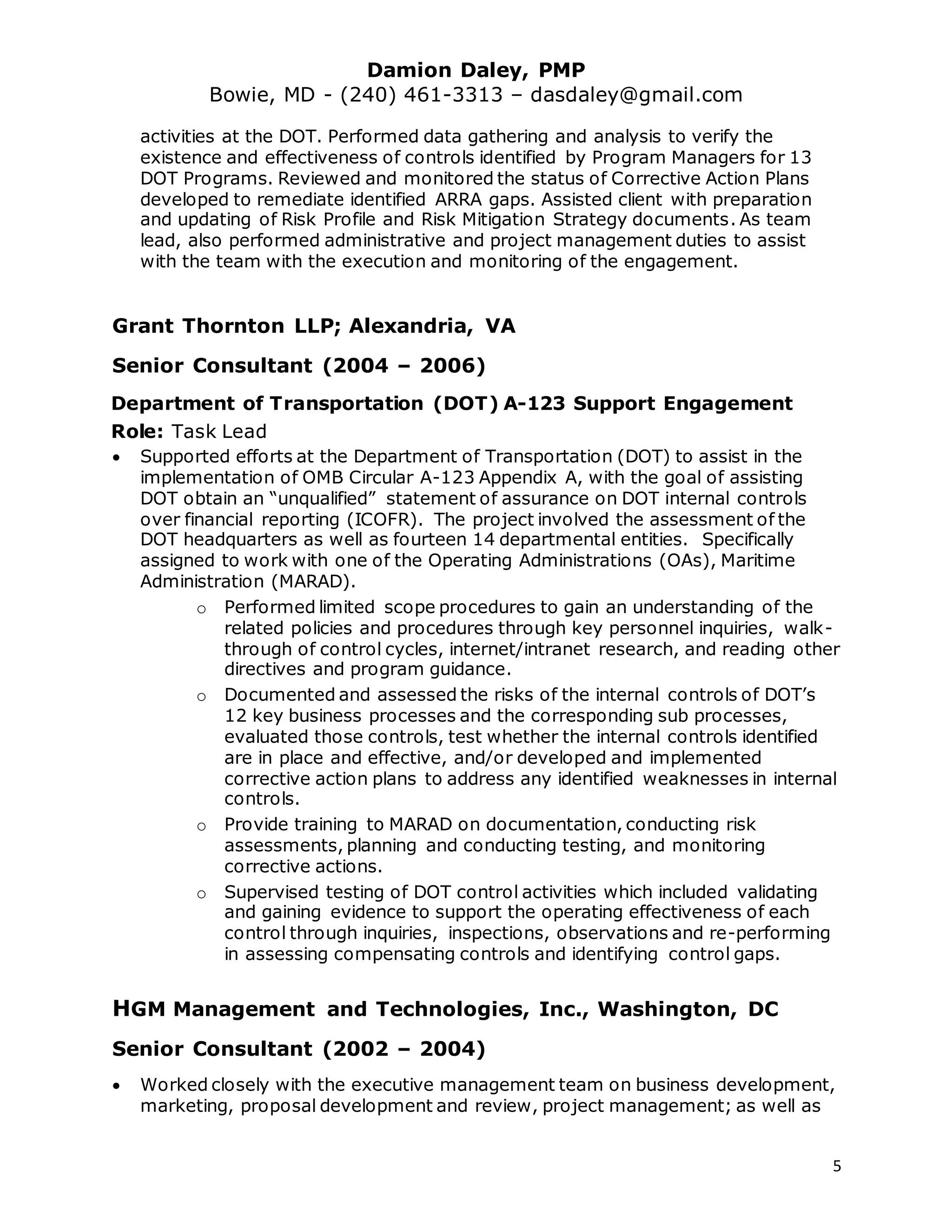 Damion Daley_2016 Resume | DOCX