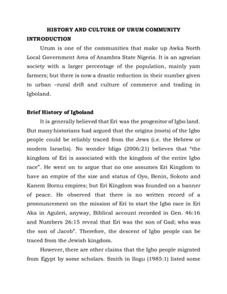 HISTORY AND CULTURE OF URUM COMMUNITY | DOCX