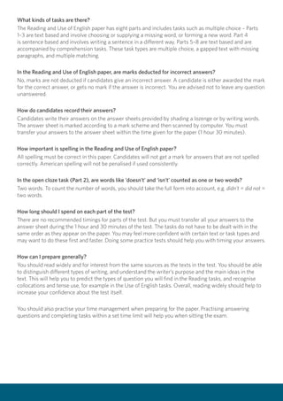 Cae cambridge english-advanced-faqs | PDF