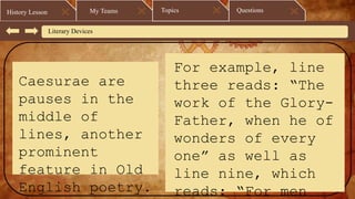 CAEDMON'S HYMN CAEDMON HYMN POWERPOINT GRADE 9 .pptx