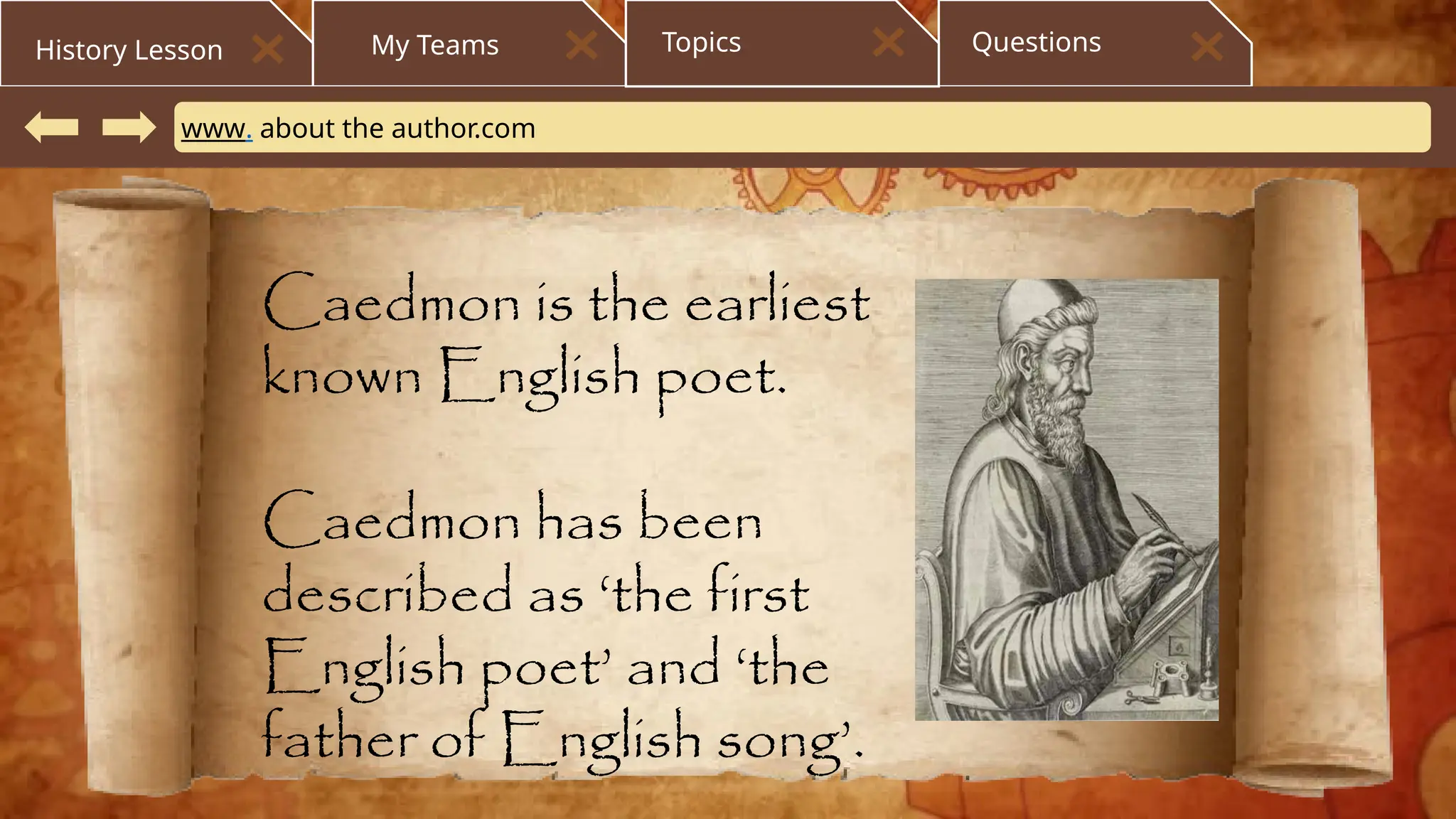 CAEDMON HYMN grade 9 english literrature.pptx