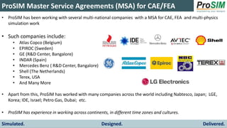 CAE FEA Services from ProSIM Bangalore (Updated 22092022).pptx