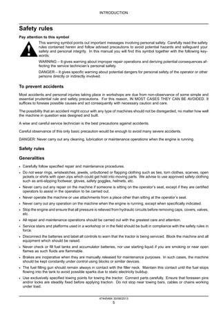 Cae ih farmall 105 a tractor service repair manual | PDF