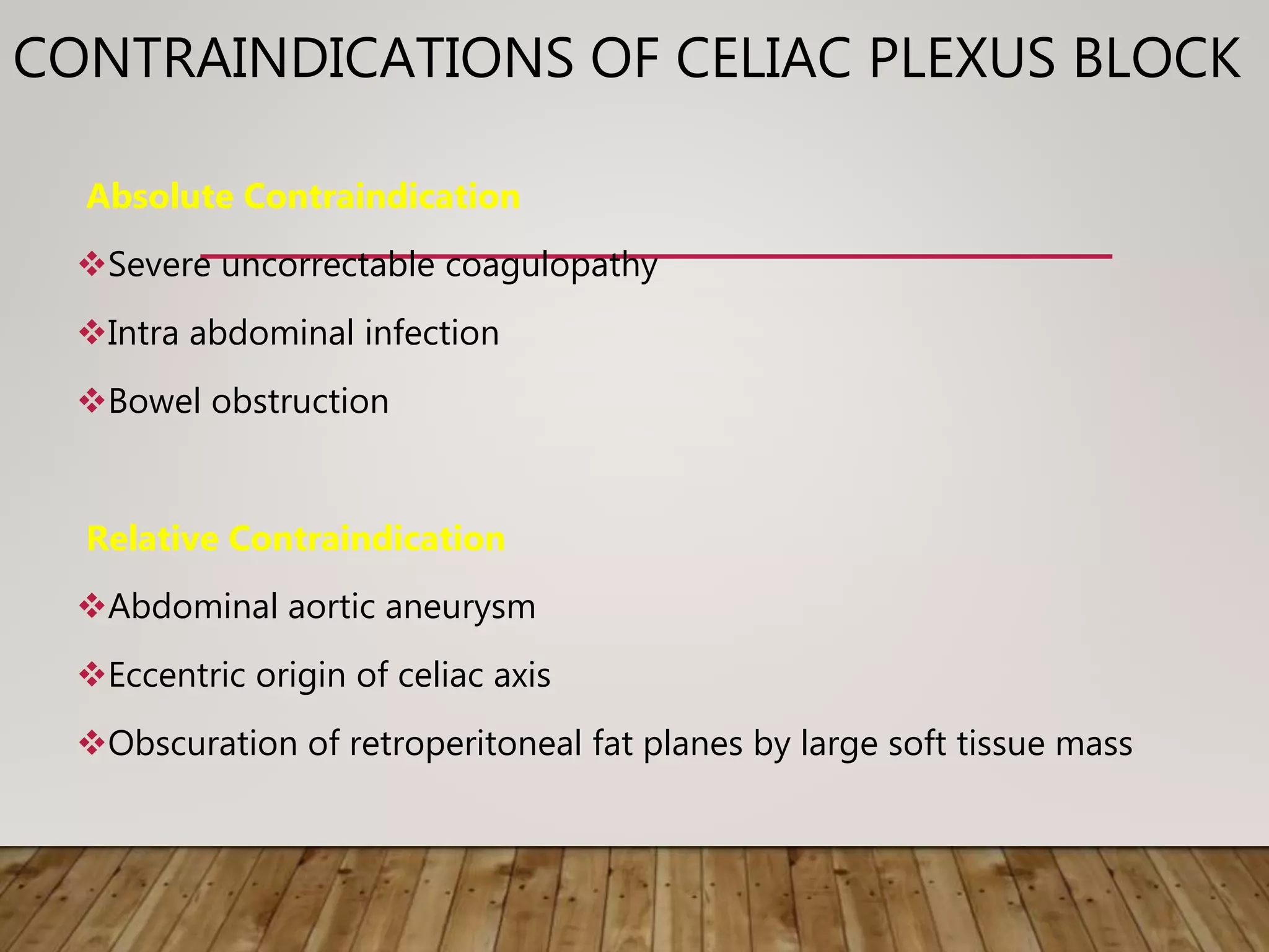 Caeliac plexus block.dr quiyum | PPTX