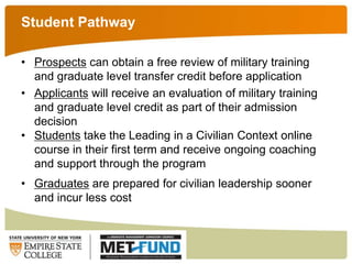 Veterans and Military Pathway to the MBA | PPT