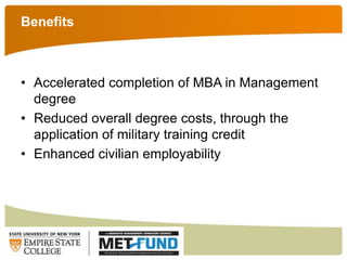 Veterans and Military Pathway to the MBA | PPT