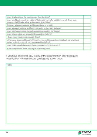 CAEM Ultimate Shelf Safety Guide | PDF