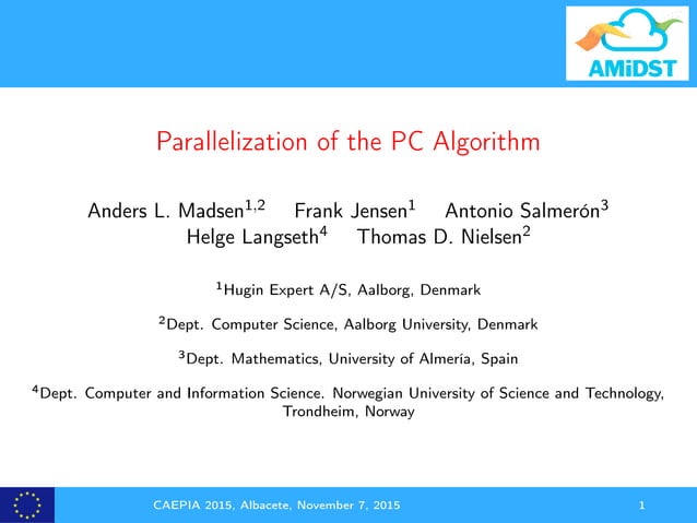 Parallelisation of the PC Algorithm (CAEPIA2015) | PDF | Computing ...