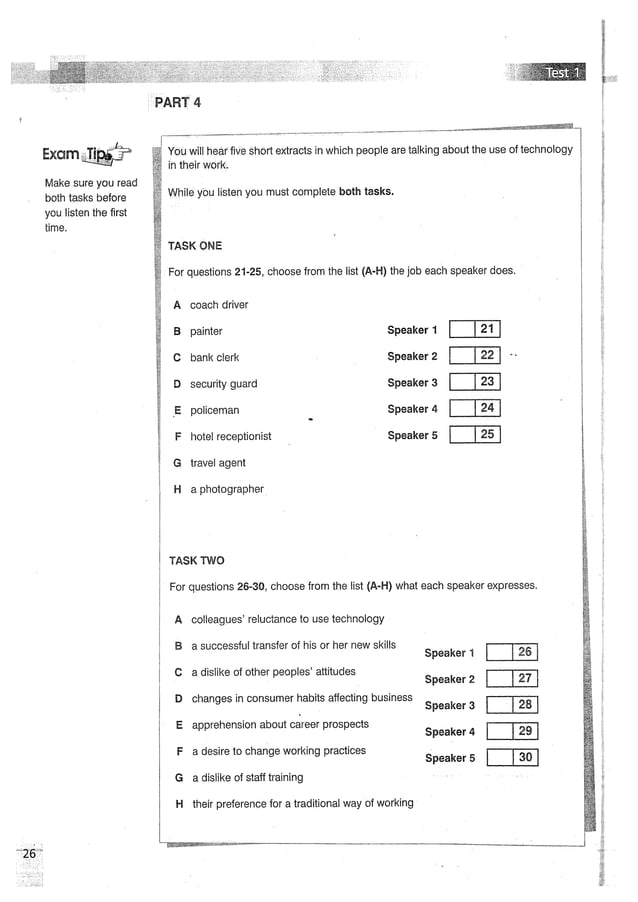 Cae practice tests | PDF
