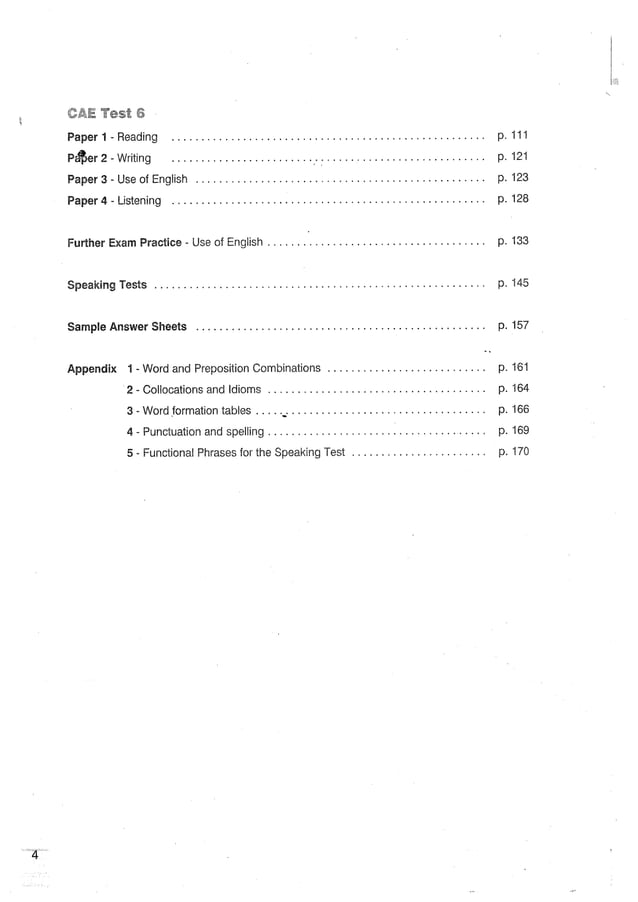 Cae practice tests | PDF | Fitness and Exercise | Healthy Living