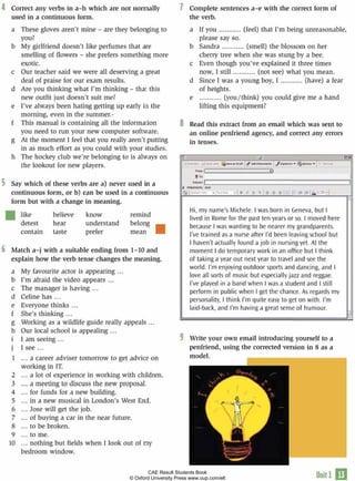 Cae result students book | PDF