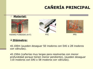 Cañeria principal | PPT