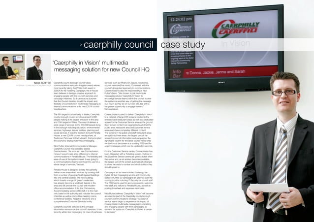 Caerphilly Council Case Study | PDF | Technology & Computing