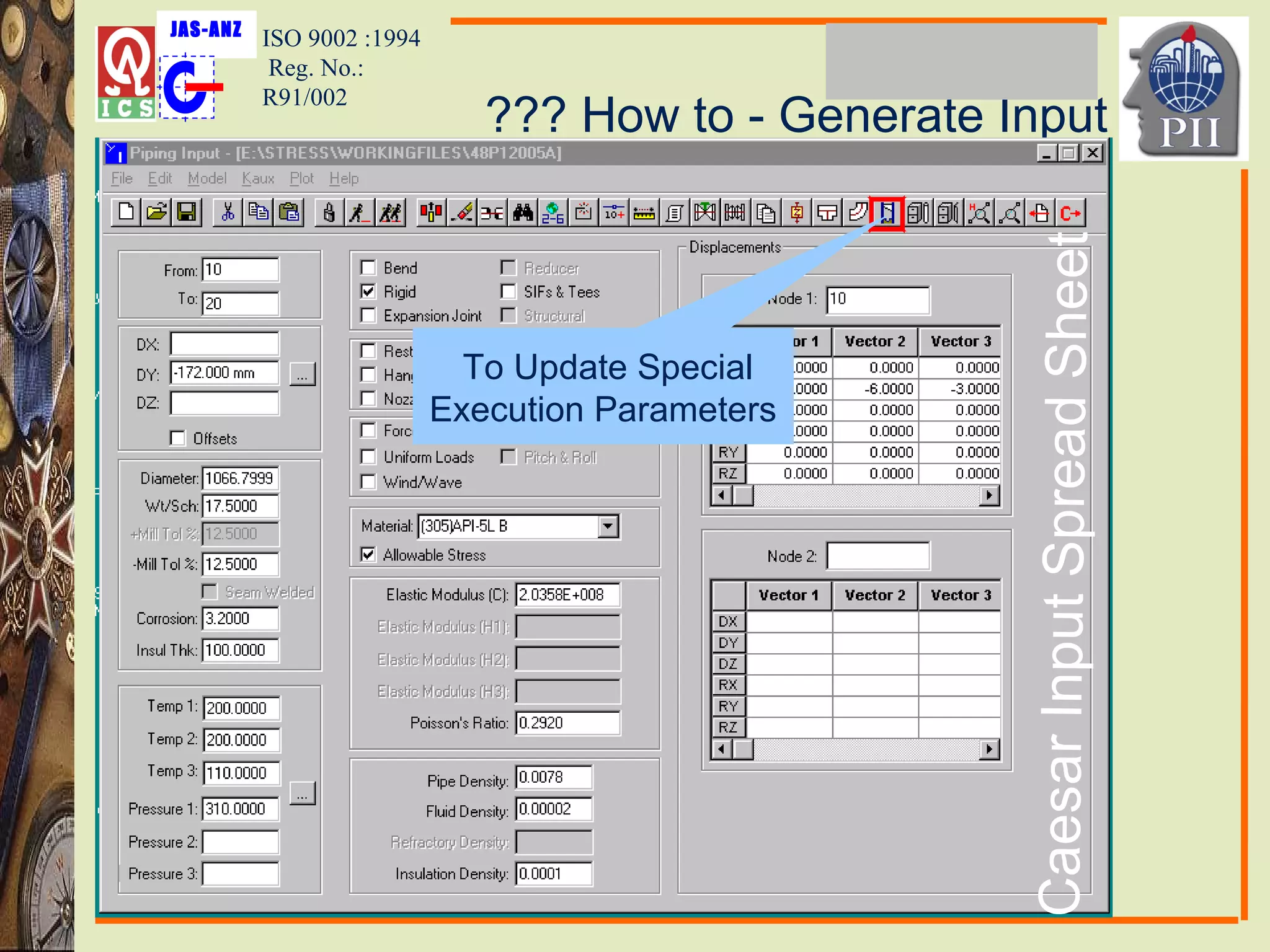 Stress Analysis Using Caesar II | PPT