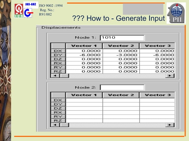Stress Analysis Using Caesar II | PPT | Technology & Computing