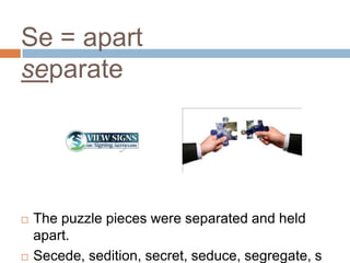 Caesar's English 13 Word Stems | PPT