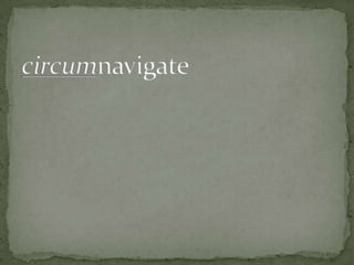 Caesar's English 5 Word Stems | PPT