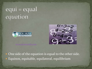 Caesar's English 5 Word Stems | PPTX