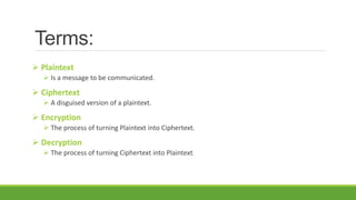 Caesar Cipher.pptx Information Security ppt | PPT