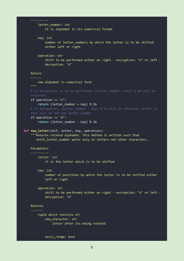 Fundamentals of Cryptography - Caesar Cipher - Python | PDF | Programming Languages | Computing