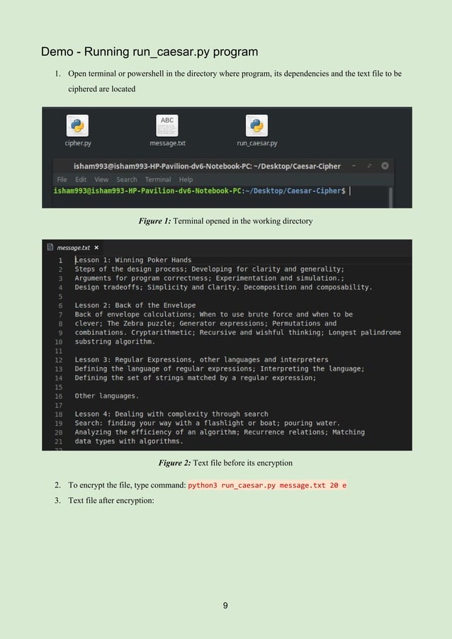 Fundamentals Of Cryptography Caesar Cipher Python Pdf