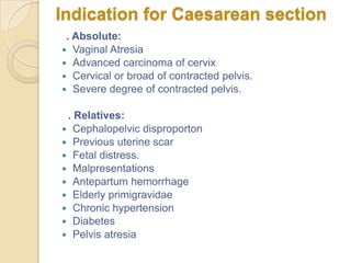 Caesarean section | PPTX
