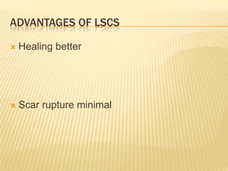 Caesarean section | PPTX