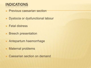 Caesarean section | PPT