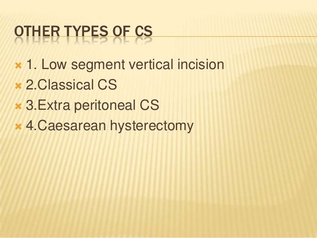 Caesarean Section
