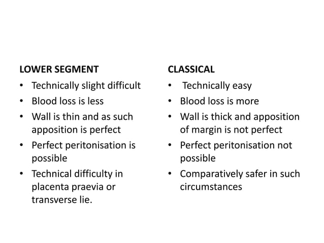 Caesarean section | PPT