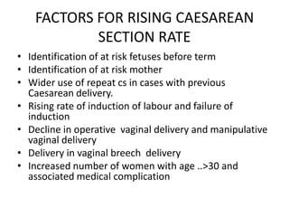 Caesarean section | PPT