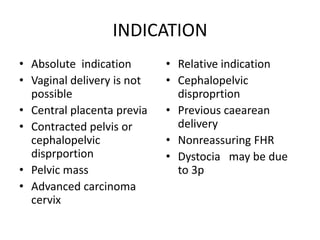 Caesarean section | PPT