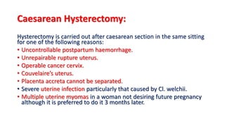 Caesarean section | PPT
