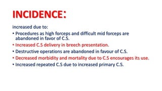 Caesarean section | PPT