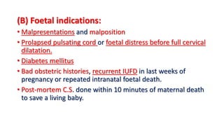 Caesarean section | PPT