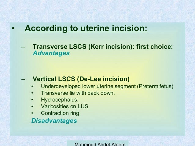 Caesarean Section