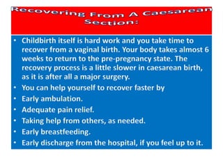 Caesarean section | PPTX